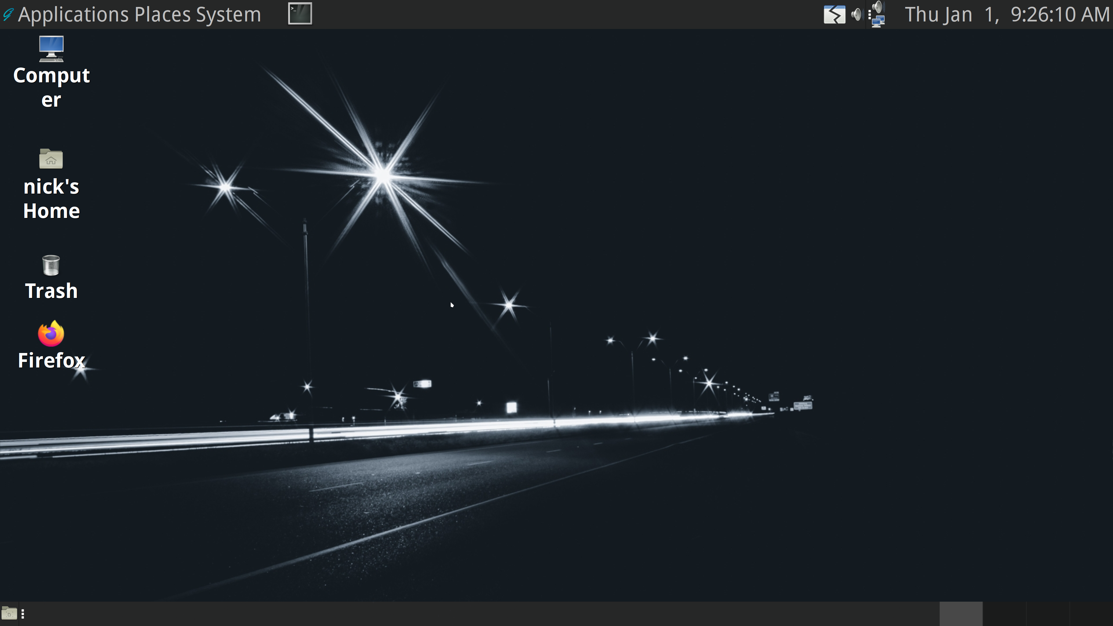 GhostBSD, mouse pointer is so small. (That is large on the slider too ...